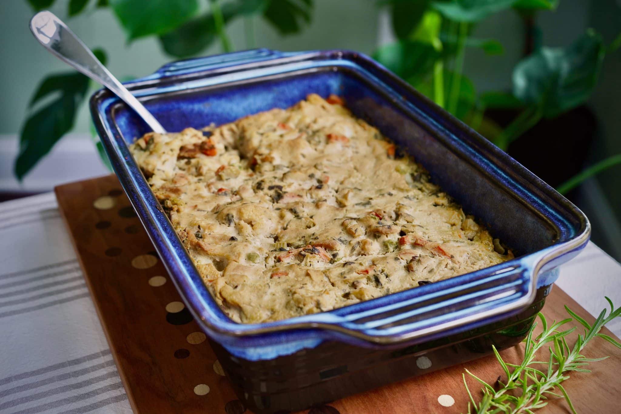 Vegan Creamy Vegetable Casserole - The Whole Food Plant Based Cooking Show