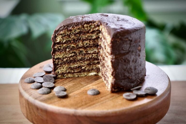 Vegan Chocolate Little Layer Cake - The Whole Food Plant Based Cooking Show