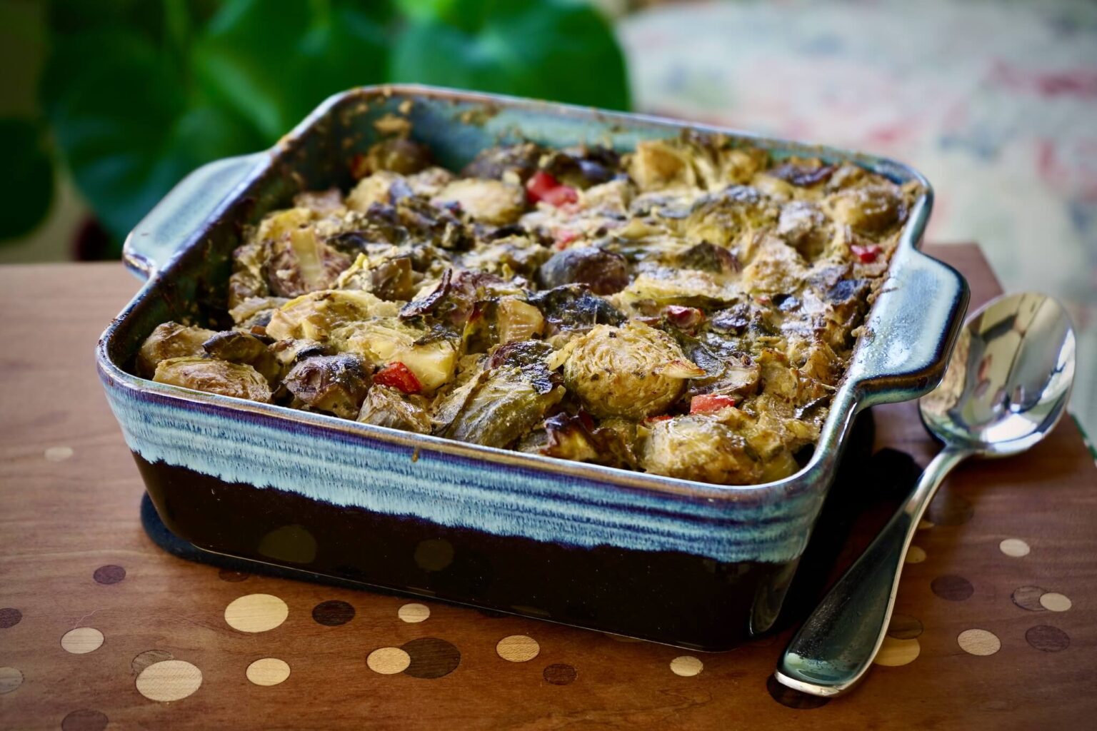 Vegan Brussels Sprouts Casserole - The Whole Food Plant Based Cooking Show