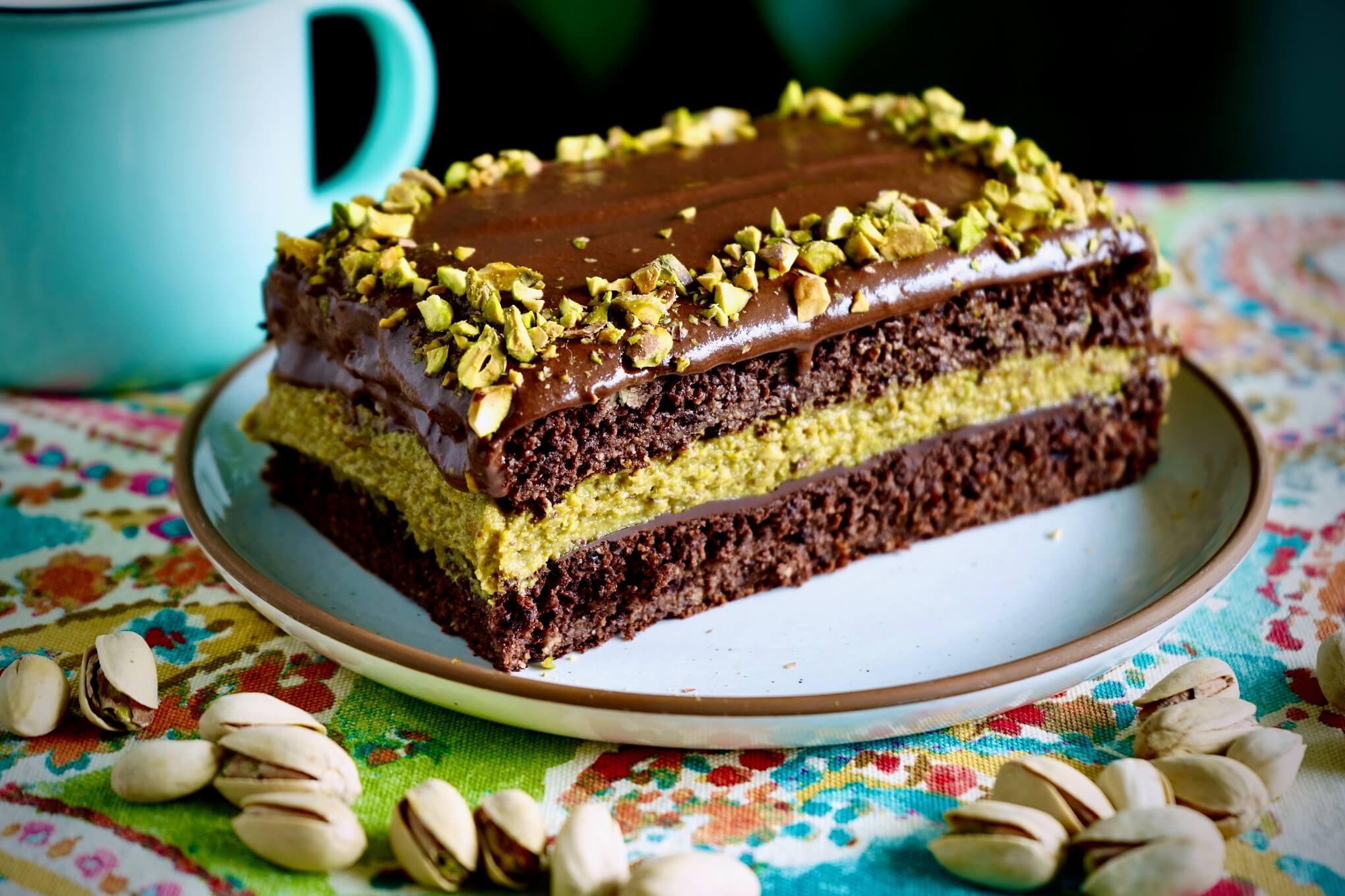 Plant-Based Dubai Chocolate Bar Cake - The Whole Food Plant Based ...